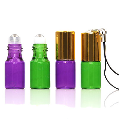 Pharmaceutial Roll On Perfume Bottles Offset Printing Surface Handling