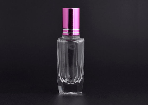 Aluminum Cap Refillable Rollerball Perfume Bottle Matte Surface Handling