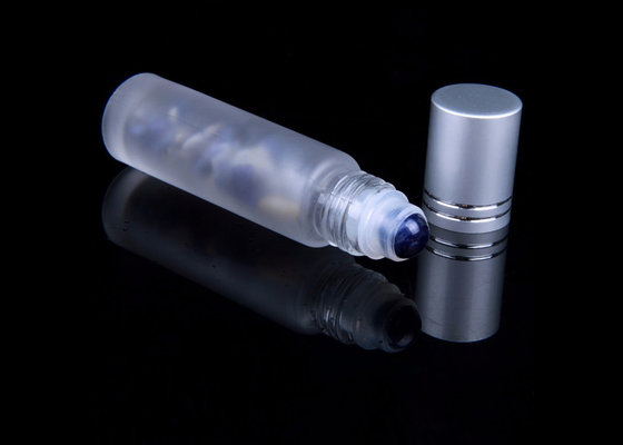 Frosted Glass Roll On Perfume Bottles 10ml Volume Custom Surface Printing