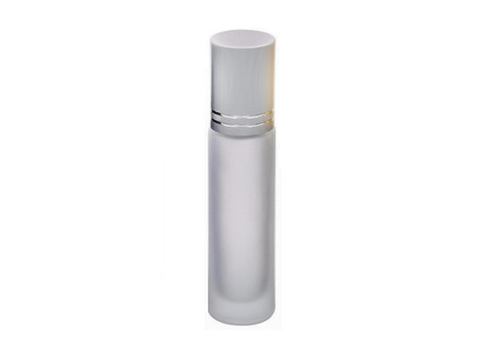 Frosted Glass Roll On Perfume Bottles 10ml Volume Custom Surface Printing