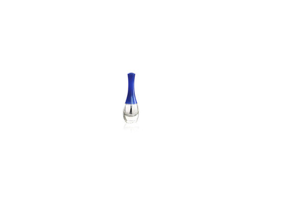 10ml Custom Made Nail Polish Bottles Plastic Red Blue White Caps With Brush