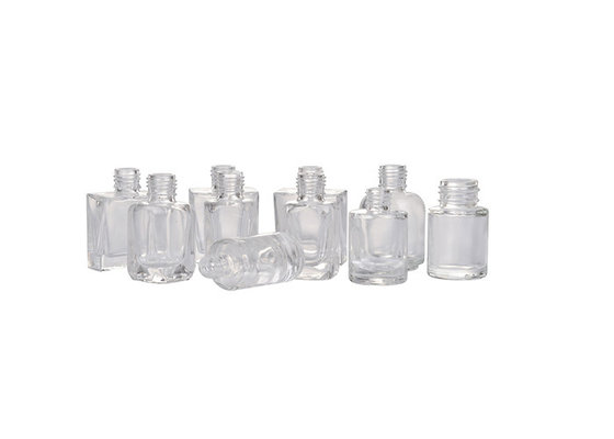 Screw Cap Fingernail Polish Containers 15ml Hot Stamping Surface Handling
