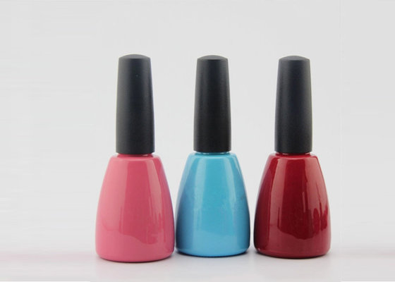 Cone Glass Empty Nail Polish Containers 12ml Capactity With Various Cap