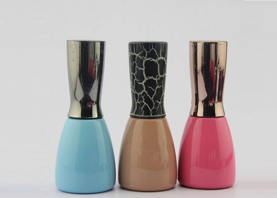 Cone Glass Empty Nail Polish Containers 12ml Capactity With Various Cap