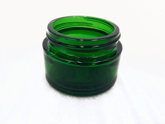 30ml Glass Cosmetic Cream Jar , Screw Cap Containers For Creams And Lotions