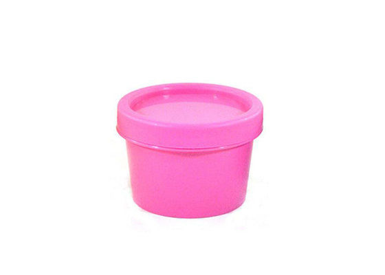 Empty PP Colorful Plastic Face Mask Jar 50g 100g 200g For Skincare Cream Packaging