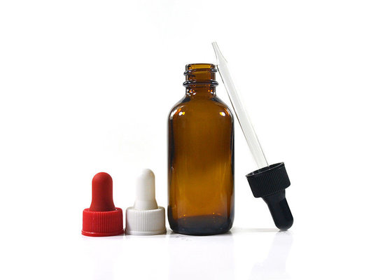 Cosmetic Glass Dropper Bottles 50ml 60ml 100ml With ISO 9001 Certification