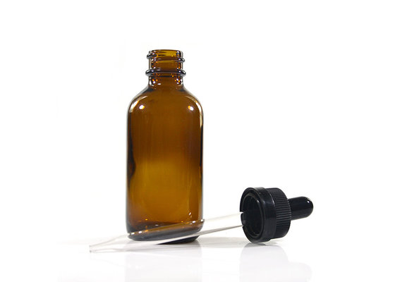 Colorful Glass Dropper Bottles , 1 oz 2 oz 4 oz Boston Round Dropper Bottles