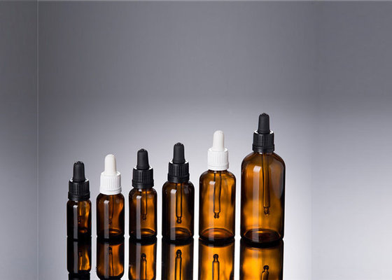 Customized Essential Oil Glass Bottles Pilfer - Proof Screen Printing Surface
