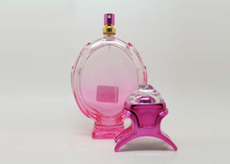 Men / Women Refillable Glass Perfume Bottle Customize Color 10-100ml Capacity