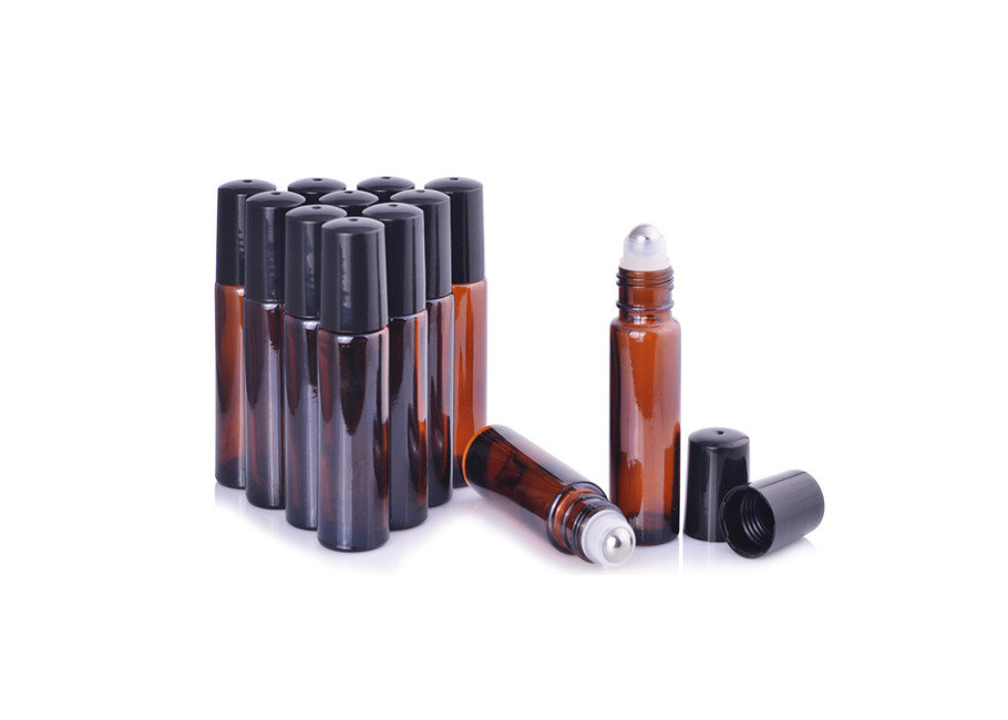 Lightweight Roll On Perfume Bottles , 6ml Empty Roller Bottles For Essential Oils