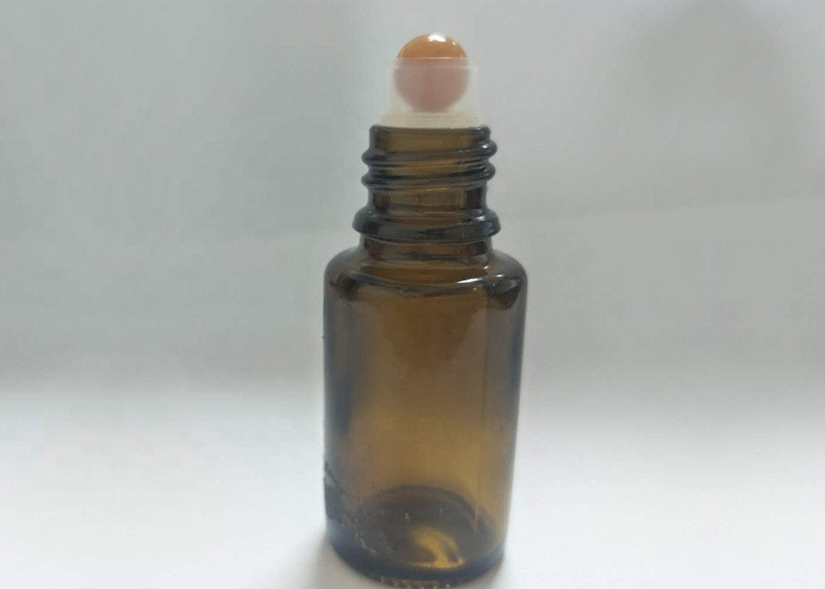 Sanding Surface Roll On Perfume Bottles , 10ml Glass Roller Bottles With Logo Printing