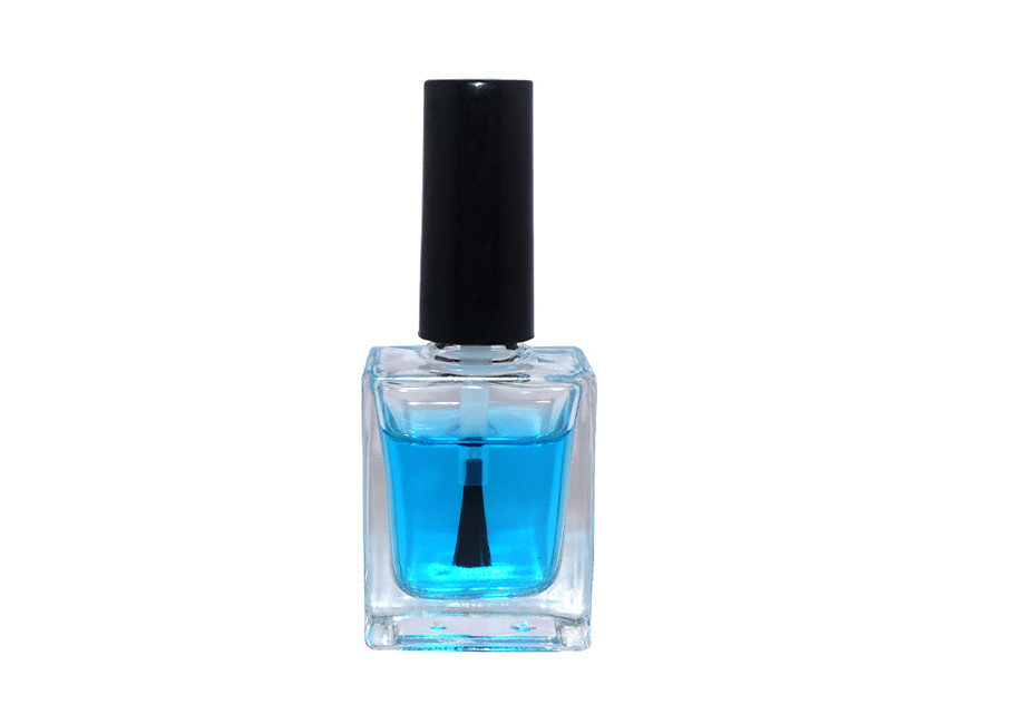 31.5mm Diameter Square Nail Polish Bottles 13ml Customized Color