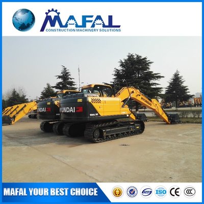 Korean brand 15ton hydraulic crawler excavator R150LVS with standard 0.58m3 bucket