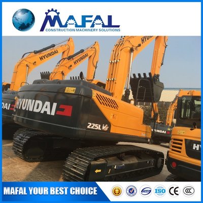 Top quality R225LVS Hyundai 22.5ton 110kW crawler excavator in hot sale