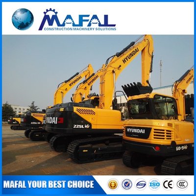 Top quality R225LVS Hyundai 22.5ton 110kW crawler excavator in hot sale