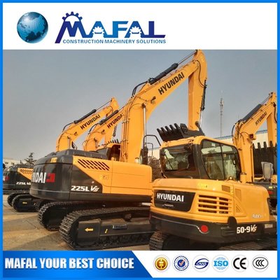 Top quality R225LVS Hyundai 22.5ton 110kW crawler excavator in hot sale