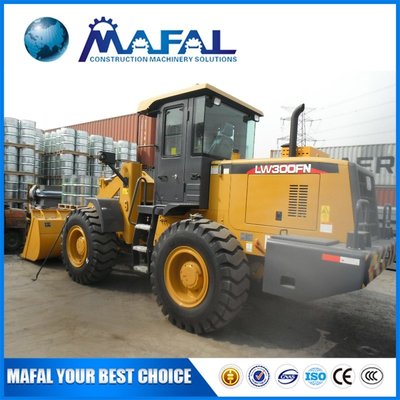 Cheap Construction Equipment XCMG 3t Wheel Loader Lw300fn loading capacity 3t made in china