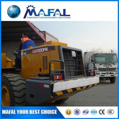 Cheap Construction Equipment XCMG 3t Wheel Loader Lw300fn loading capacity 3t made in china