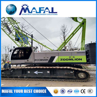 MAFAL High Quality 50t jib  telescopic mini Crawler Crane Zcc550h made in china