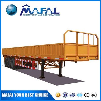 MAFAL 40ft trailer 20ft trailer new flatbed gooseneck semi trailer trucks for sale