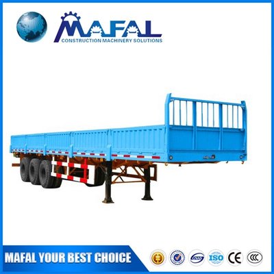 MAFAL 40ft trailer 20ft trailer new flatbed gooseneck semi trailer trucks for sale