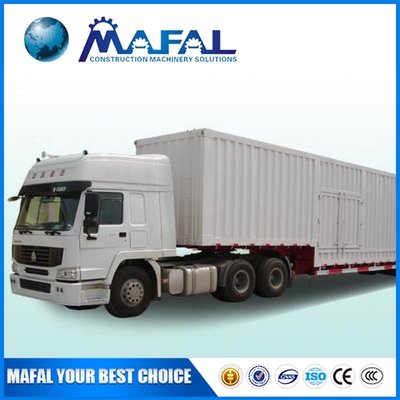 MAFAL 40ft trailer 20ft trailer new flatbed gooseneck semi trailer trucks for sale