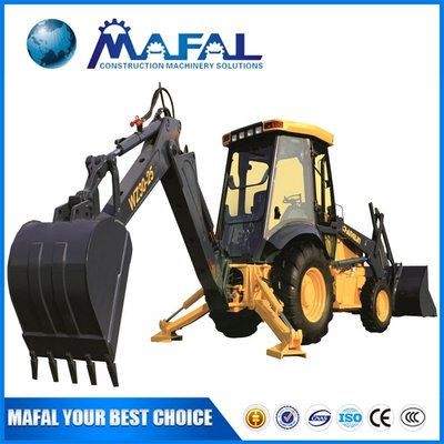MAFAL 4X4 compact tractor with loader and Backhoe Loader Xnwz74180 with Cheap Price