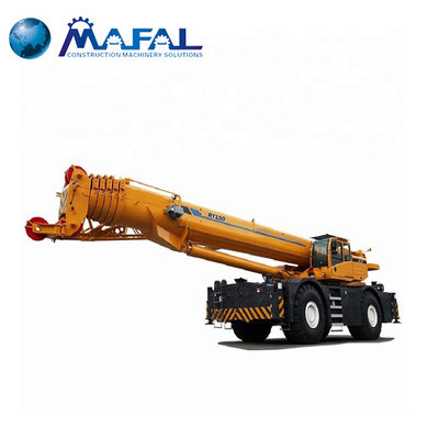 Mafal 50t  with jib boom cumins engine  Rough Terrain Forklift Crane Rt50