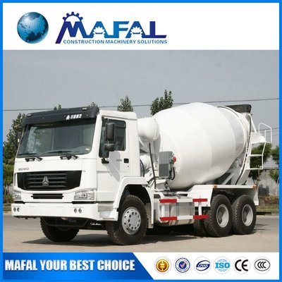 Mafal Sinotruk 6X4  6m3 8m3 9M3 12m3 Self-Loading Concrete Mixer Truck with Pump