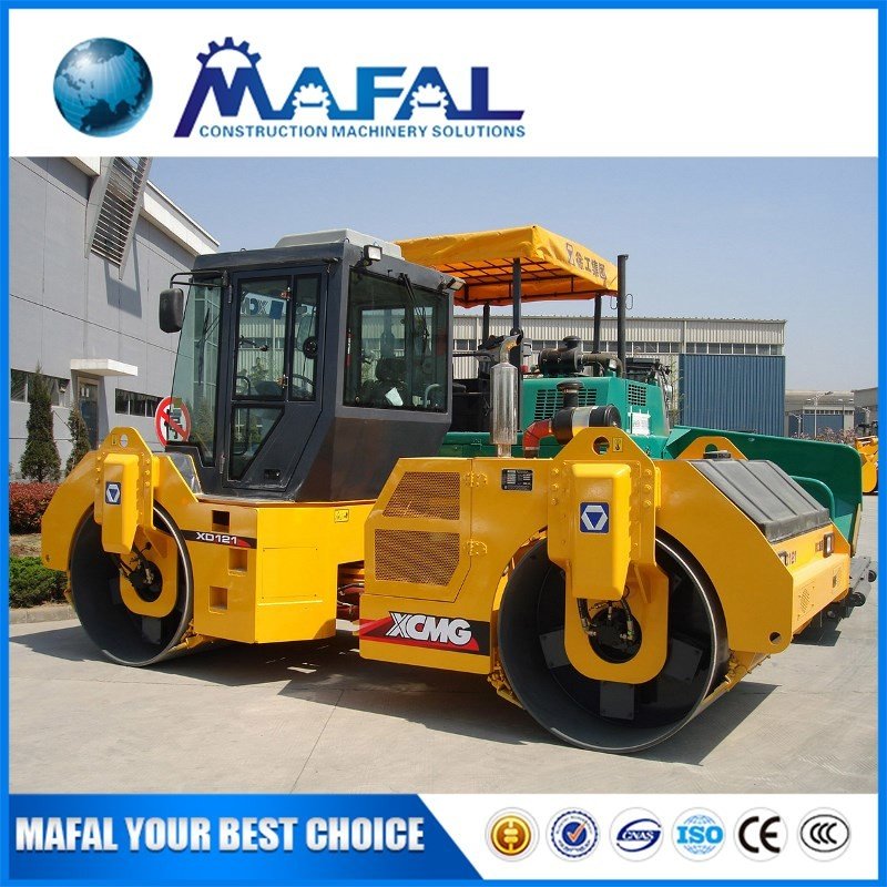 Mafal 12T WEIGHT High Quality Mini Vibratory Road Roller Xd121 for Sale