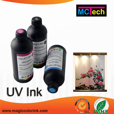 LED UV Curable Ink for TPU/Leather Soft Materials Printing UV Ink for DX5