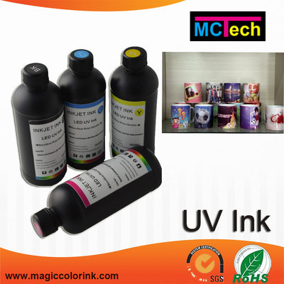 Top quality LED UV ink for Epson printhead 500ml UV Curable Inkjet Marking Ink