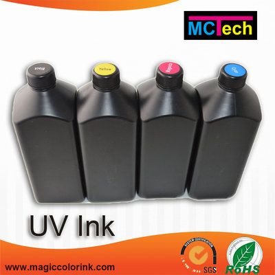 Factory Supply Price 1390 no clogging LED UV Curable Ink for Epson DX5 and DX7 printhead