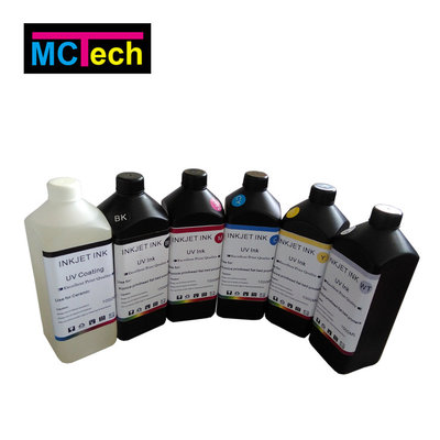 LED UV ink for Epson DX5/DX6/DX7, printing for hard & soft material