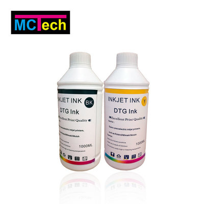 Textile pigment white ink for digital printing and DTG textile ink