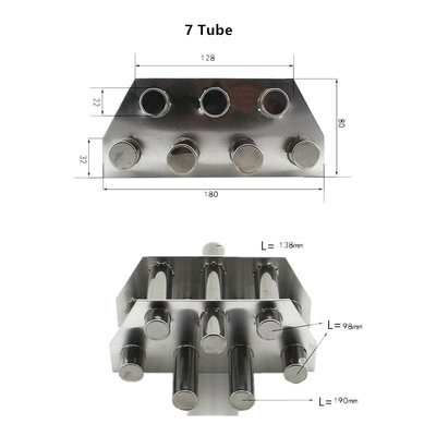Industrial Magnet Iron Solvent Multitubular Magnetic Rod
