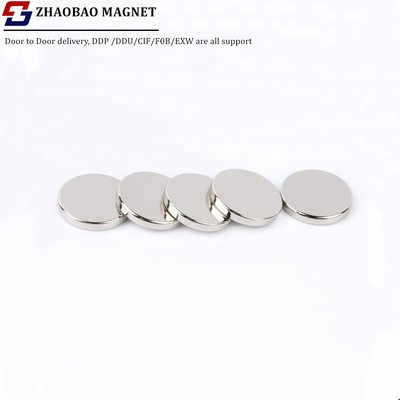 Industrial NdFeB N52 Magnet Stock Free Sample Custom Disc Around Disc Neodymium Magnets