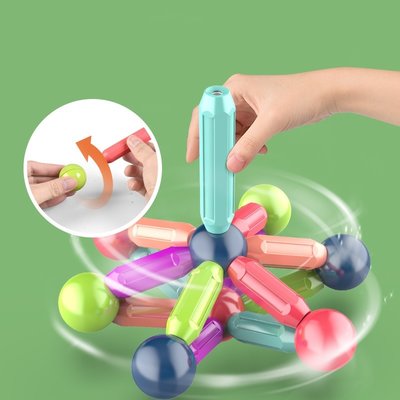 Industrial Wholesale Neodymium Magnet Factory Magnet Rods Magnetic Sticks and Balls Set