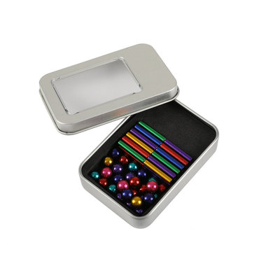 neodymium magnet &amp; Stainless Steel Low Price Sticks And Silver Colored Magnetic Balls Toys