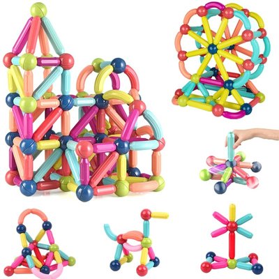 Educational Toy 30 Years Supplier Wholesale Golden Rod Magnet Magnetic Sticks Toys