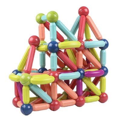 Educational toy 30 years wholesale magnetic set of factory balls and sticks building blocks