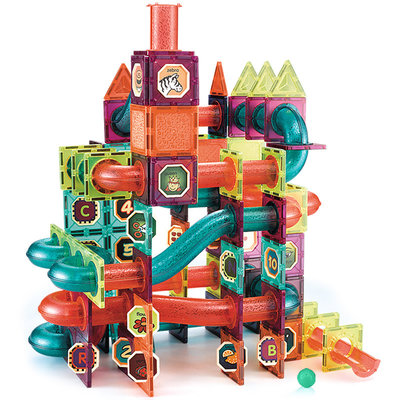Factory Wholesale Strong Magnet 30 Years Educational Toy Tiles Magnetic Building Blocks