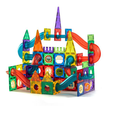 Factory Wholesale Strong Magnet 30 Years Educational Toy Tiles Magnetic Building Blocks