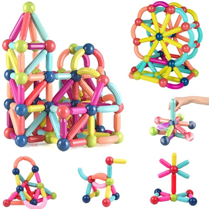 Educational Toy 30 Years Supplier Wholesale Golden Rod Magnet Magnetic Sticks Toys