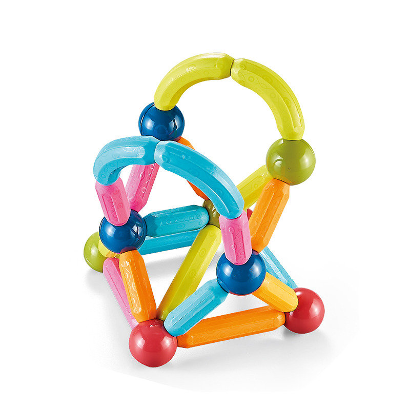 Educational Toy 30 Years Factory Magnetic Building Block Set Wholesale 22 and 25 Ball and Stick Pieces