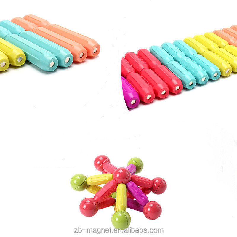 Toy Factory Wholesale Magnetic Bars and Balls Blocks Educational Toys with Free Sample