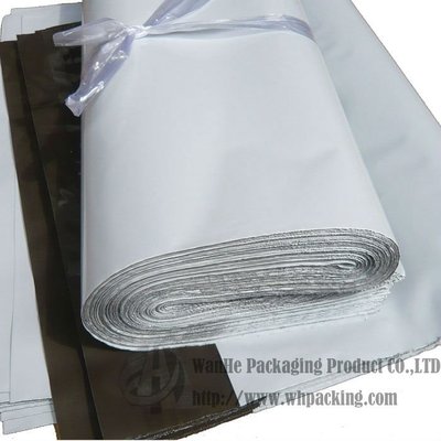 2016 New custom 10''x13'' white&black  poly mailers mailing bags for clothing,postal sending
