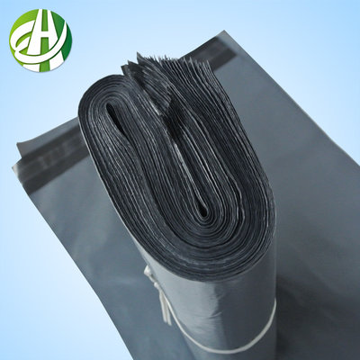 Customized 9''x 12'' grey plastic Carrier Packaging poly mailers mailing bags for clothing