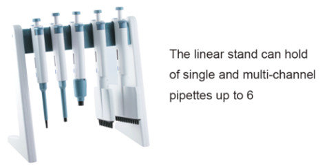 Pipette Stand Can Hold Up 6 Pipettes Both of Single and Multi-Channel